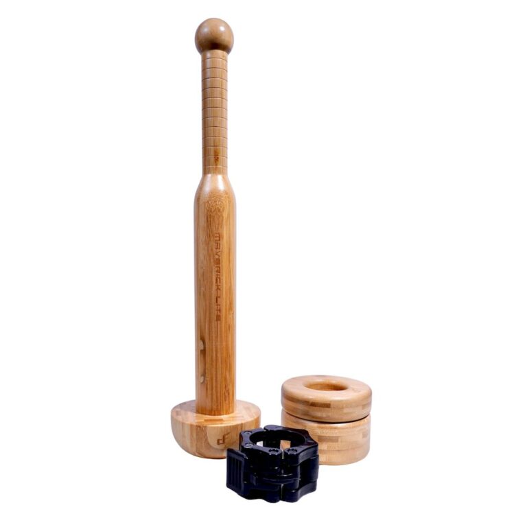 Maverick Lite - Adjustable Wood Club Bell - Indian Club Training