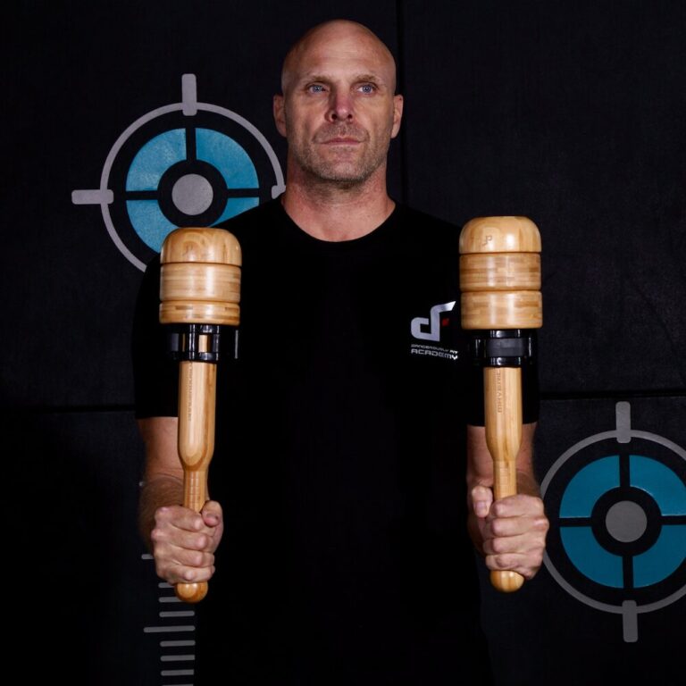 Maverick Lite - Adjustable Wood Club Bell - Indian Club Training
