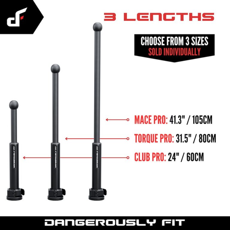 Maverick Torque Pro - Short Steel Mace - Long Club Bell - Bulava