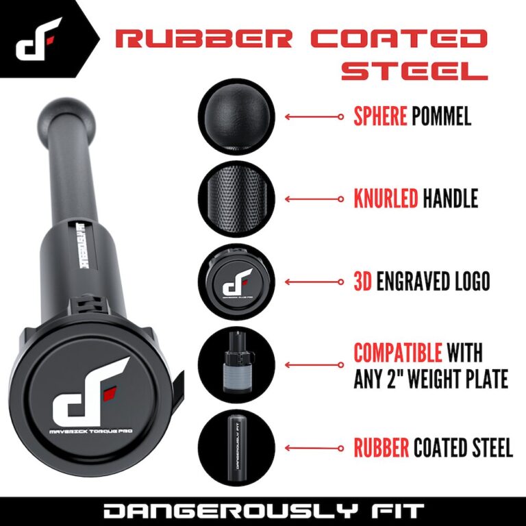 Maverick Torque Pro - Short Steel Mace - Long Club Bell - Bulava